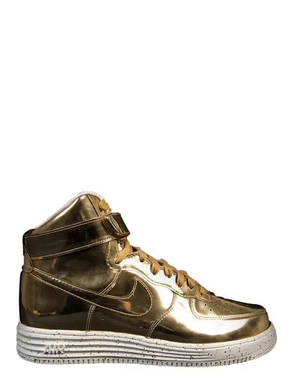 Nike Lunar Force 1 Hi Sp Sneakers - Gold