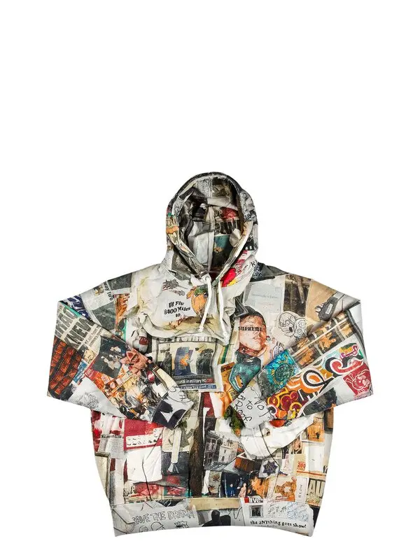 Supreme Dash's Wall Hooded Sweatshirt - Multicolor