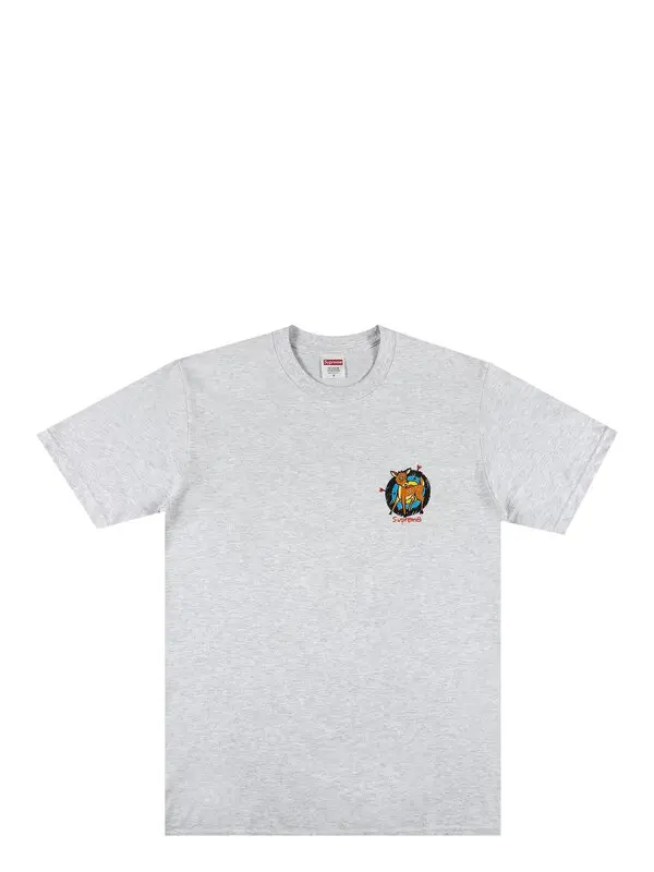 Supreme Deer Tee 'ash - Grey