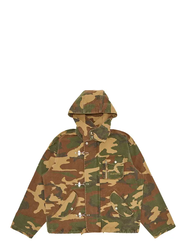Supreme Canvas Clip Jacket - Tan