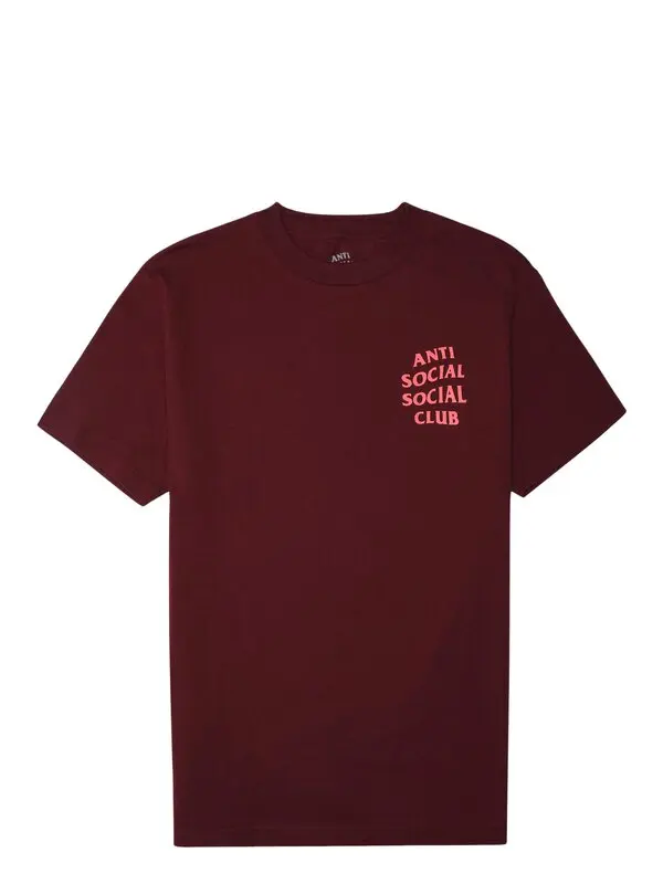 ANTI SOCIAL SOCIAL CLUB Logo 2 T-shirt - Red