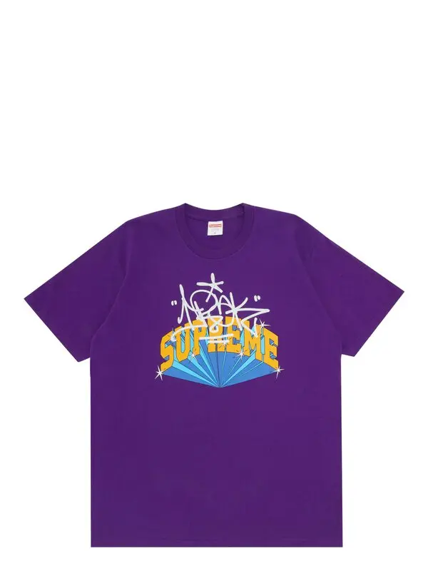 Supreme X Irak Arc Tee - Purple