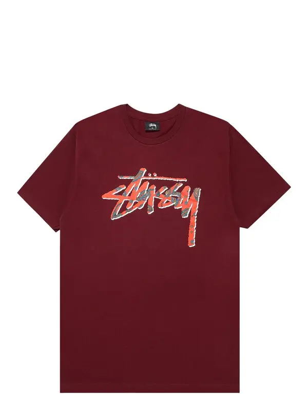 StÜssy Paisley Stock Tee - Red