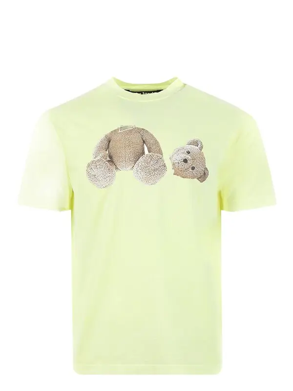 Palm Angels Bear Classic Tee Fluorescent - Yellow