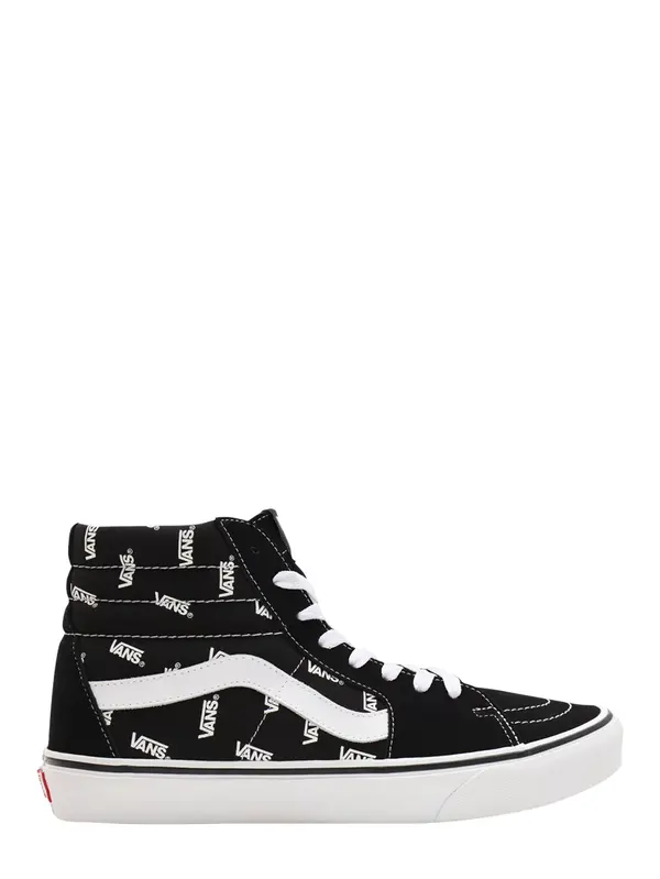 VANS Sk8-hi Allover Logo Sneakers - Black