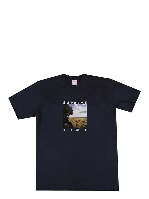 Supreme Time Tee 'navy - Blue