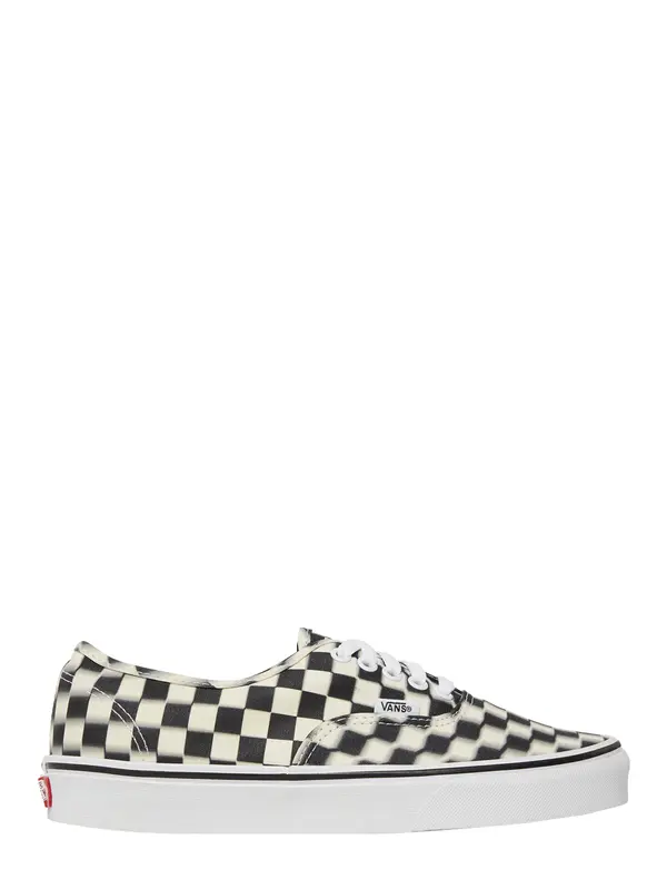 VANS Authentic 'blur Check' Sneakers - Black