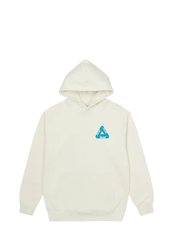 PALACE Reacto Tri-ferg Hood - White