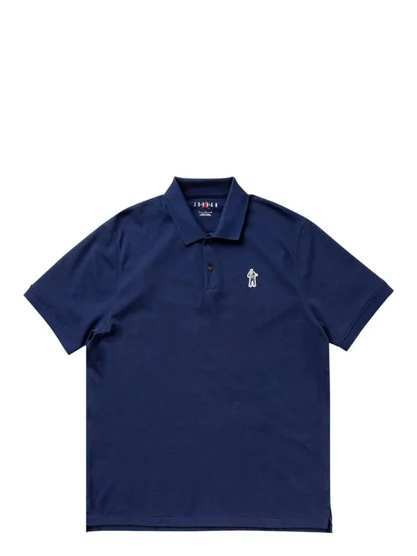 JORDAN X Eastside Golf Polo Shirt 'navy - Blue