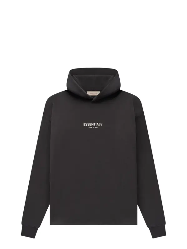 Fear Of God Relaxed Hoodie - Black