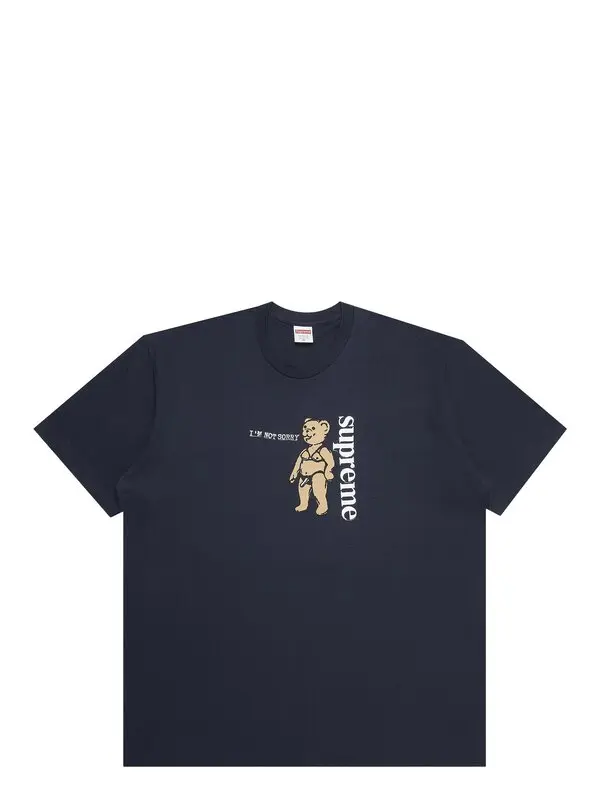 Supreme Not Sorry Tee 'navy - Blue