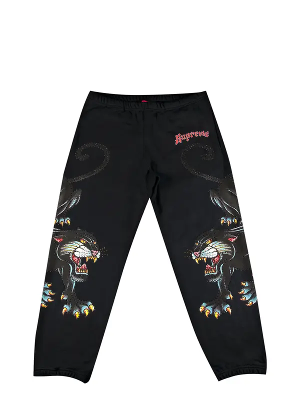 Supreme Panther Sweatpant - Black