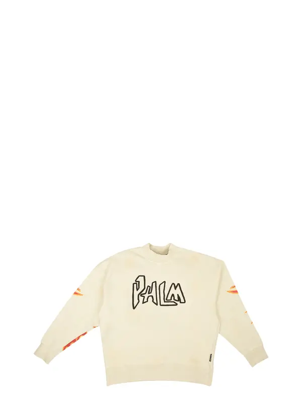 Palm Angels Gd Palm Graffiti Flames Crew 'off - White
