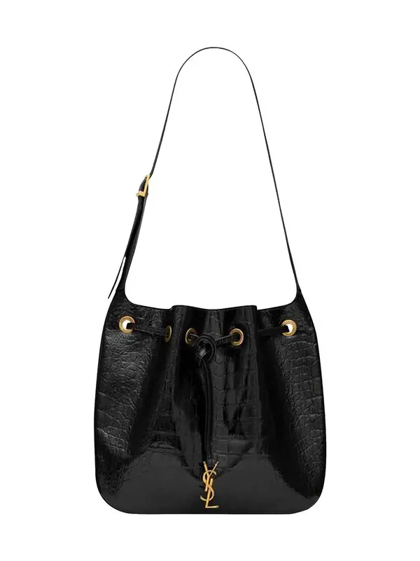 Saint Laurent Vii Medium Shoulder Bag - Black