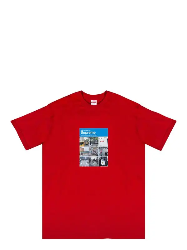 Supreme Verify Tee - Red
