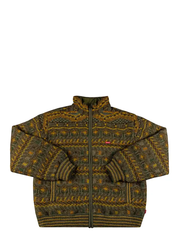 Supreme X Missoni Reversible Knit Jacket - Green
