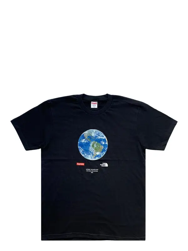 Supreme X The North Face One World Tee - Black