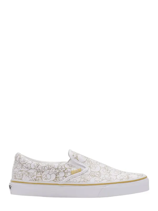 VANS Takashi Murakami X Slip-on Lx 'gold Skull - White