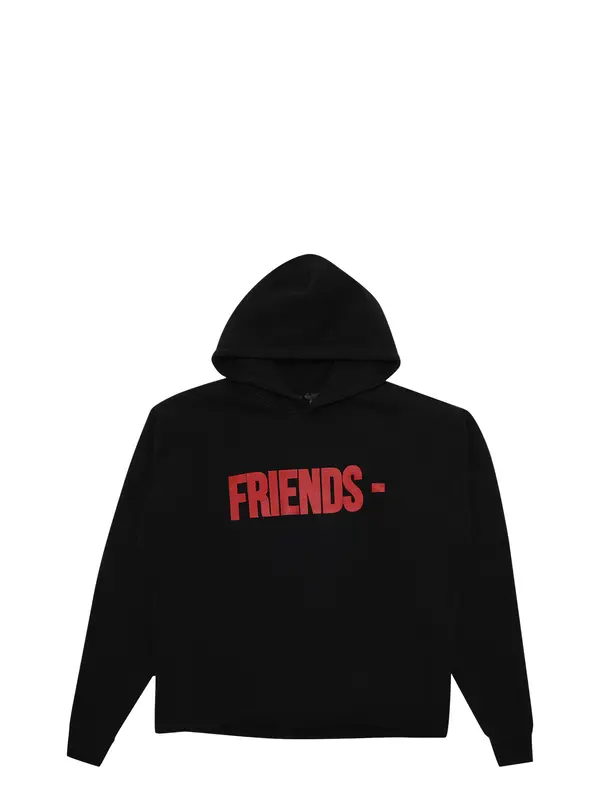 VLONE Friends Printed Hoodie - Black