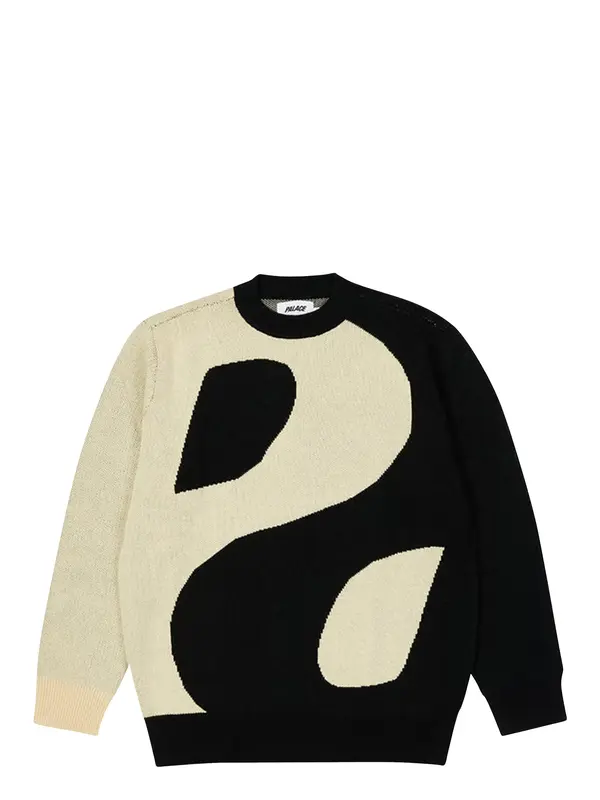 PALACE Yin Yang Knit - Cream