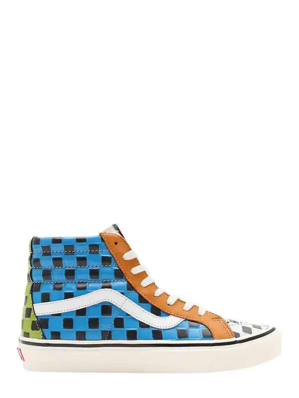 VANS Sk8-hi 38 Dx 'anaheim Factory Checkerboard' High-top Sneakers - Multicolor