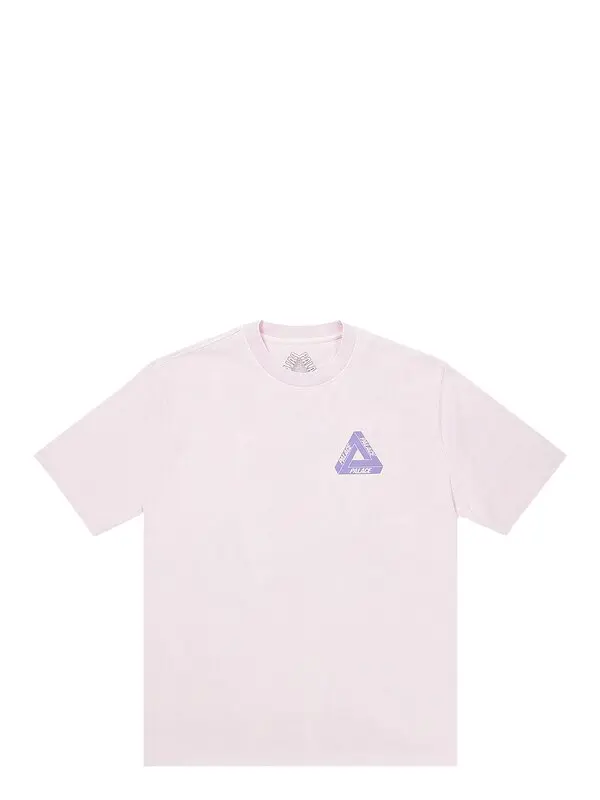 PALACE Reacto Tri-ferg T-shirt - Pink