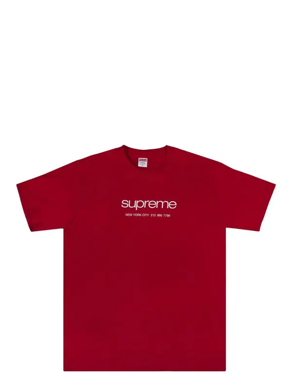 Supreme Shop Tee - Red