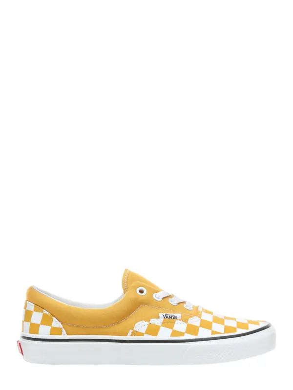 VANS Era Checkerboard Sneakers - Yellow