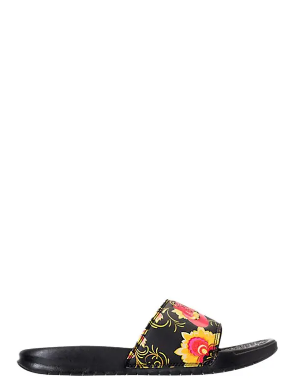 Nike Benassi Floral Slide - Black