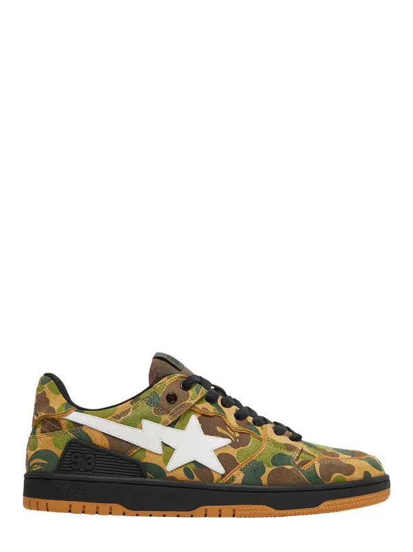 BAPE Sk8 Sta 'abc Camo' Sneakers - Green