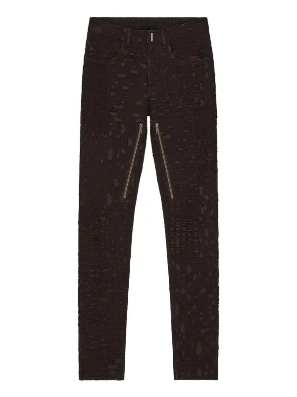 Givenchy Slim Fit Trousers - Brown