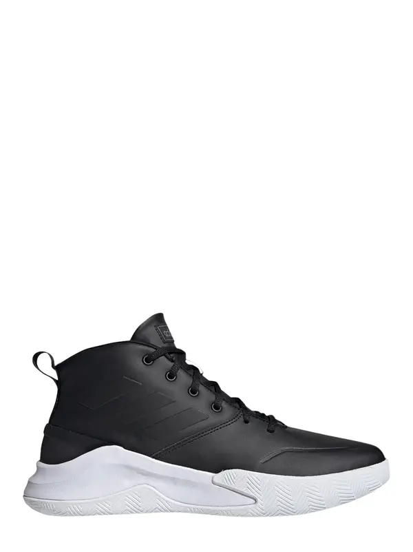 Adidas Own The Game 'core' High-top Sneakers - Black