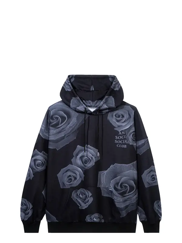 ANTI SOCIAL SOCIAL CLUB Petal To The Floor Hoodie - Black