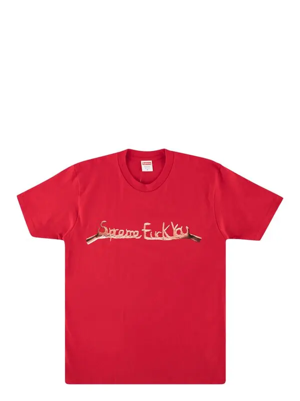 Supreme Fuck You Tee - Red