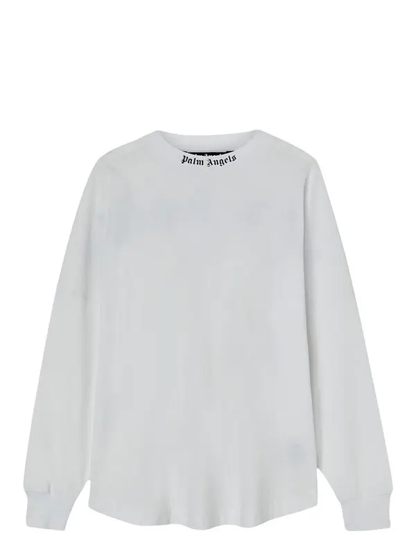 Palm Angels Classic Logo Long-sleeve /black - White
