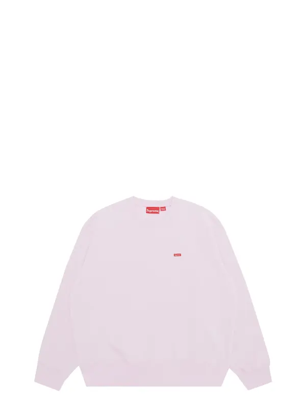 Supreme Small Box Crewneck 'light - Pink