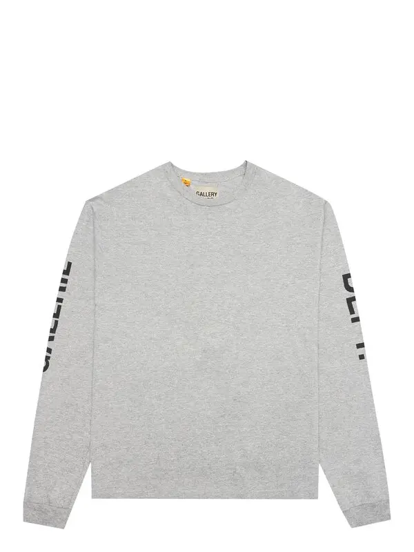 GALLERY DEPT. French Collector Long-sleeve Tee 'heather - Grey