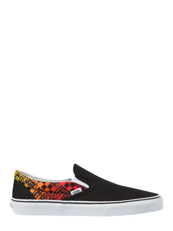 VANS Classic Slip-on With Logo - Black