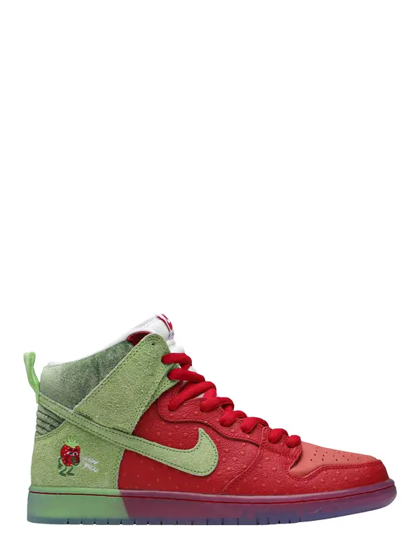 Nike Dunk High Sb 'strawberry Cough' Special Box - Red