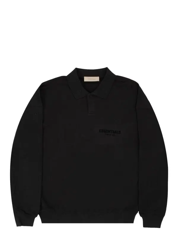 Fear Of God Long-sleeve Polo - Black