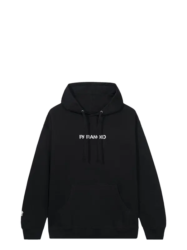 ANTI SOCIAL SOCIAL CLUB X Undefeated Paranoid Hoodie - Black