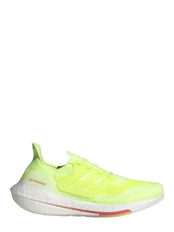 Adidas Ultraboost 21 Athletic Sneakers - Yellow