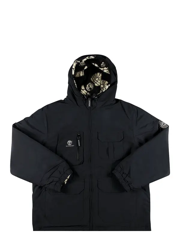 Supreme X Timberland Reversible Ripstop Jacket - Black