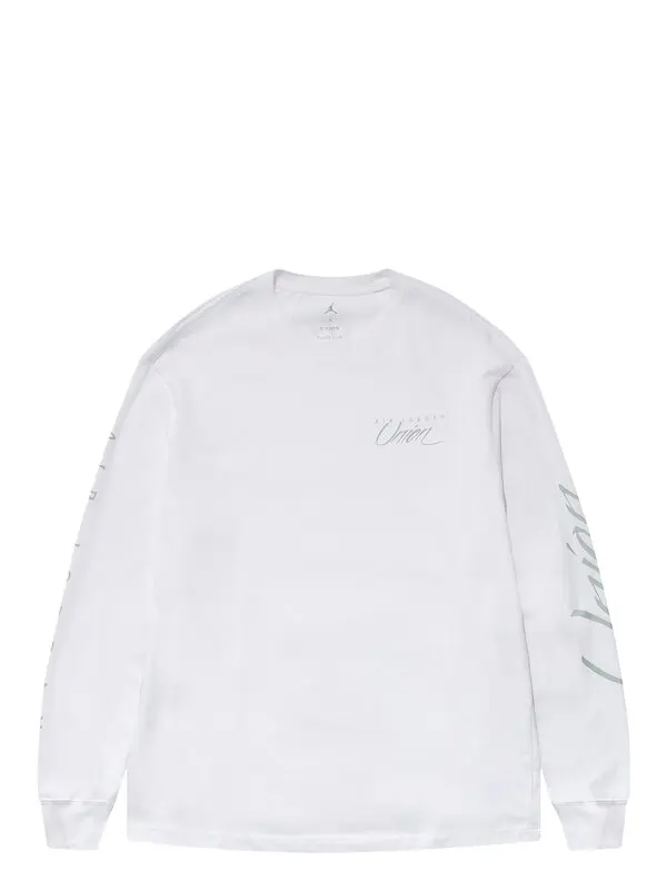 JORDAN X Union Long-sleeve T-shirt - White