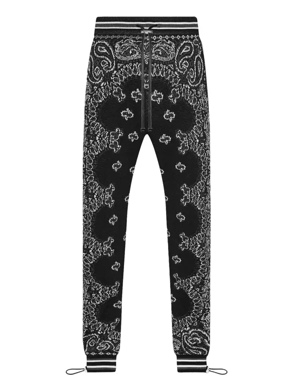 Amiri Bandana B-ball Sweatpants - Black