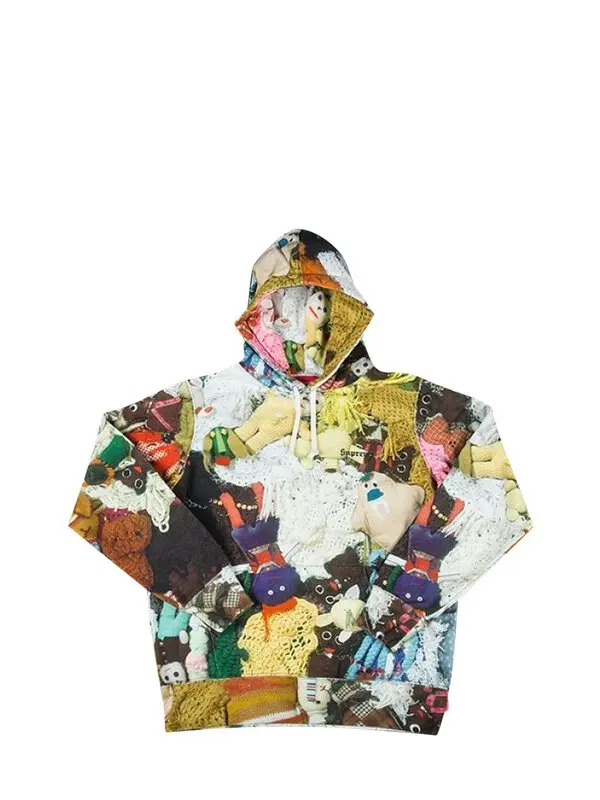 Supreme X Mike Kelley Hooded Sweatshirt - Multicolor