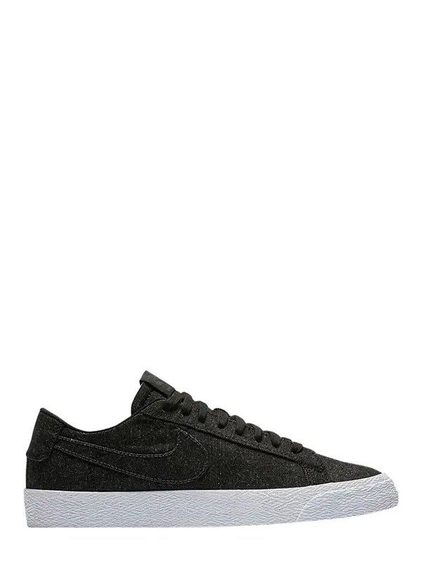 Nike Zoom Blazer Low Sb Canvas Deconstructed Sneakers - Black