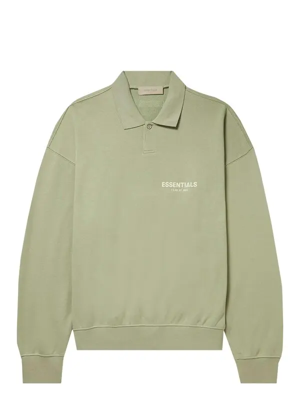 Fear Of God Long-sleeve Polo - Green