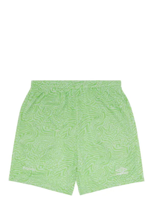 Supreme X Umbro Jacquard Animal Print Soccer Short - White