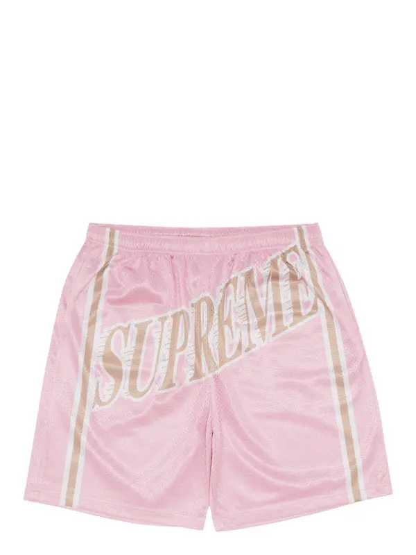 Supreme Slap Shot Baggy Mesh Short - Pink